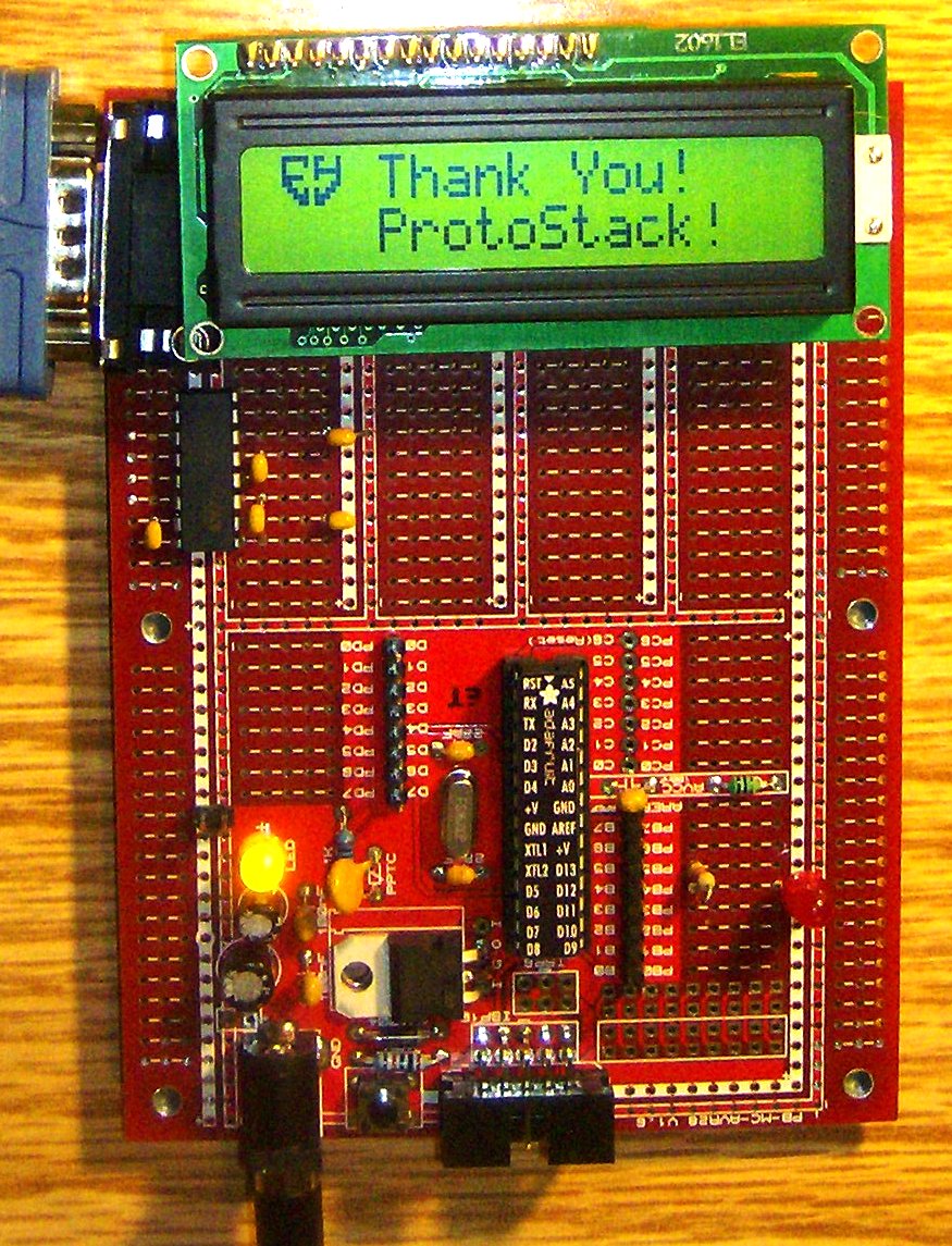Rants From The Embedded Hardware Guy Protostack Atmega328 Kit Review Arduino Clone Build
