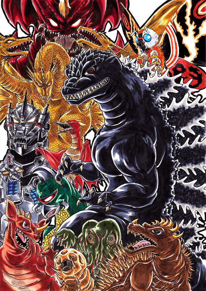 Kaiju Battle: SATURDAY SHOWCASE : Cool Monster Art