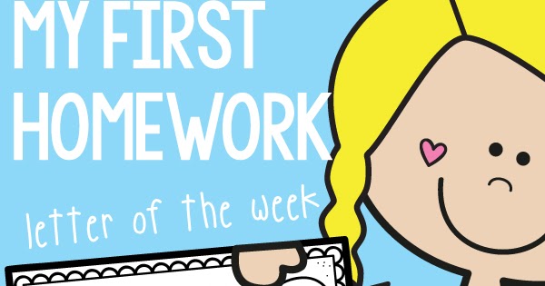 A Letter Home for Kindergarten Homework | From the Pond