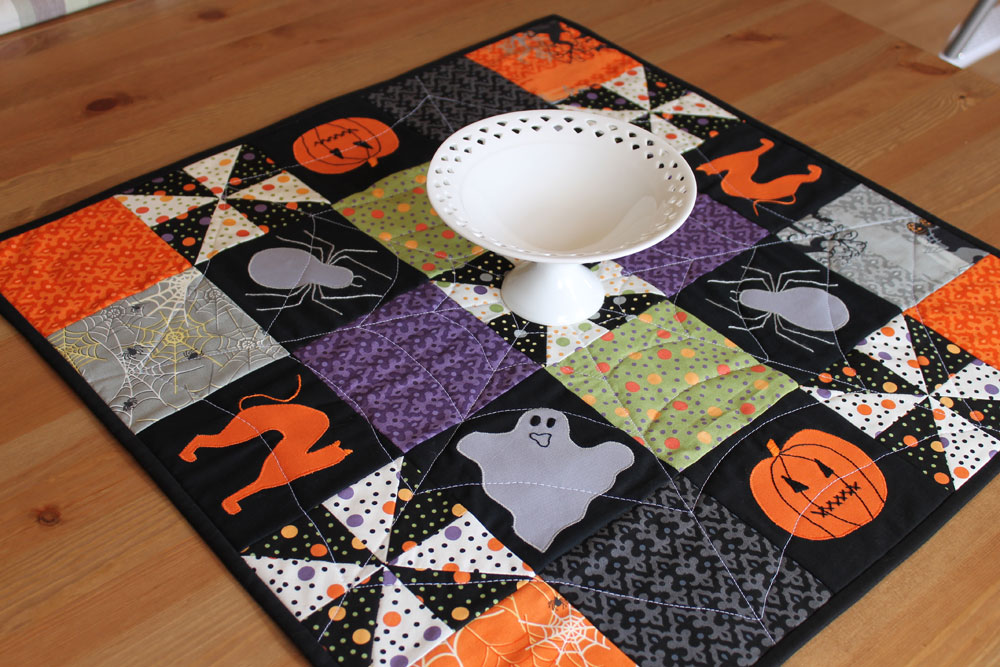 The House of Wilson: Scary Squares Halloween Table Topper