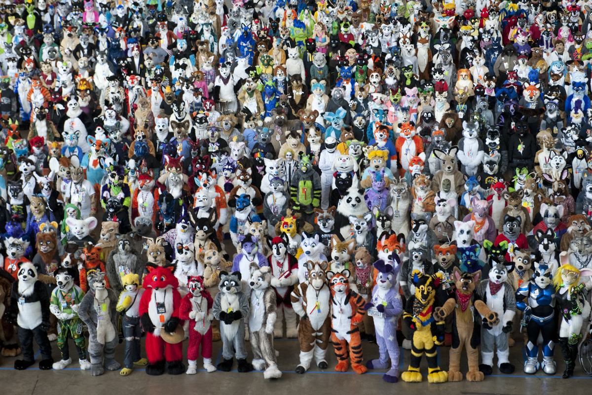 The “furries" of Anthrocon gather in the David L. Lawrence ...