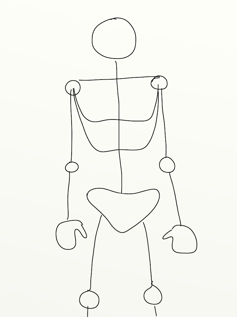 Fashion Sketch club: the artists stick figure