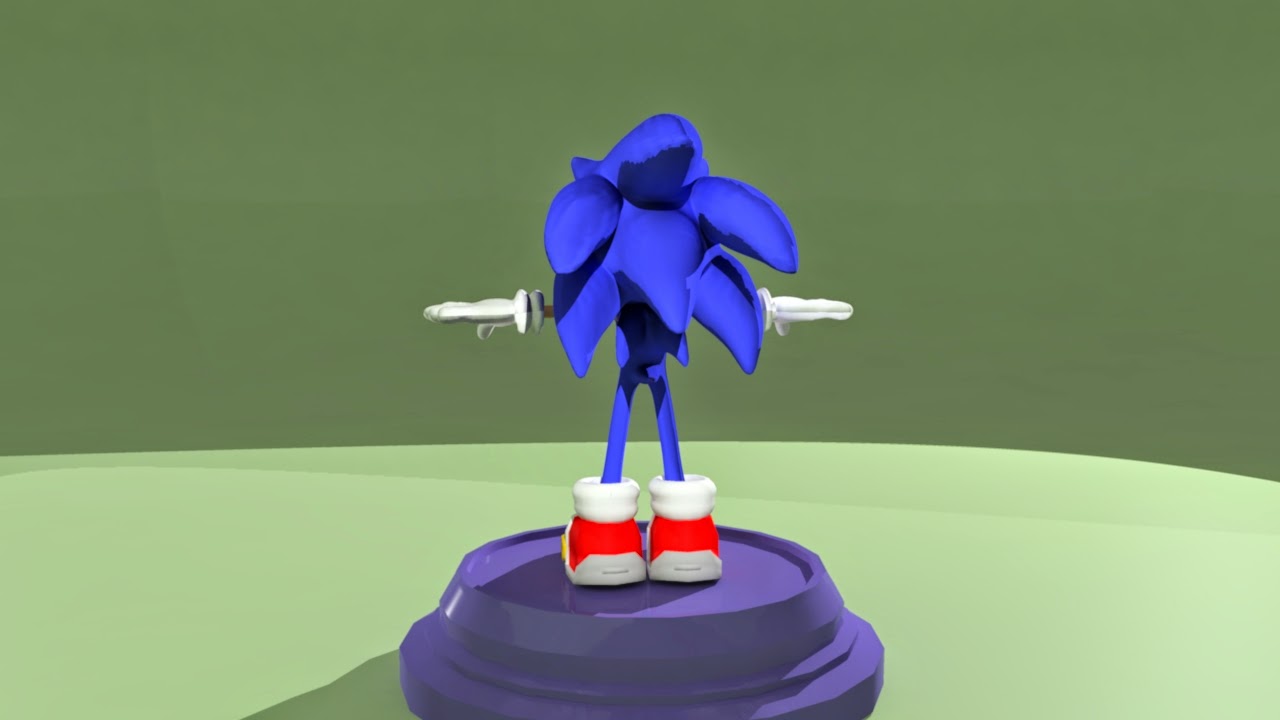 Eniitan Odutola: Sonic the Hedgehog Final Rendering