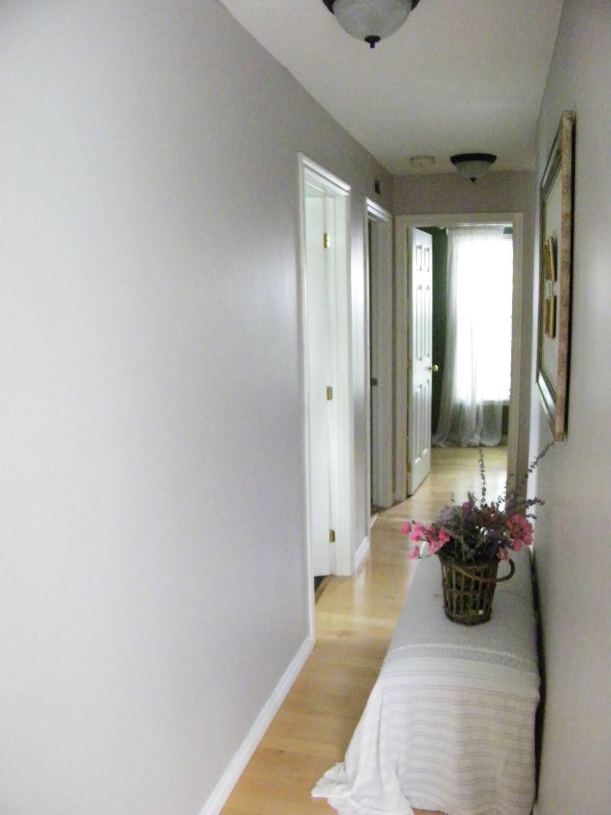 Maison Decor: lavender hallway