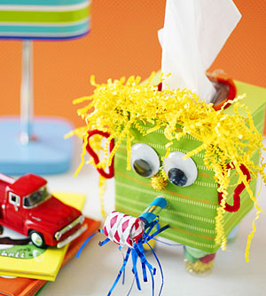 Turn a Kleenex Box into a Monster | Munchkins and Mayhem