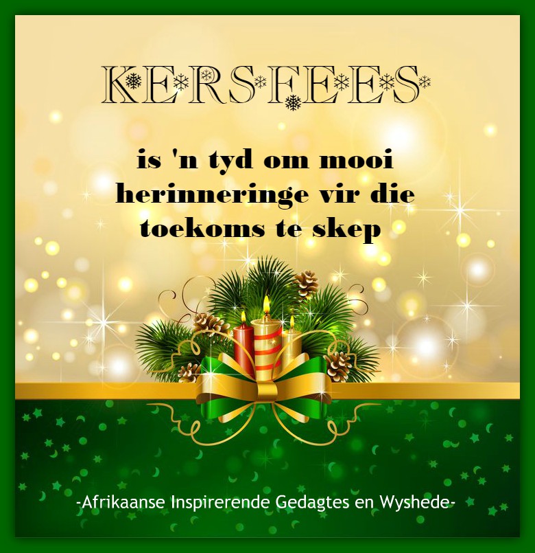 Afrikaanse Inspirerende Gedagtes & Wyshede
