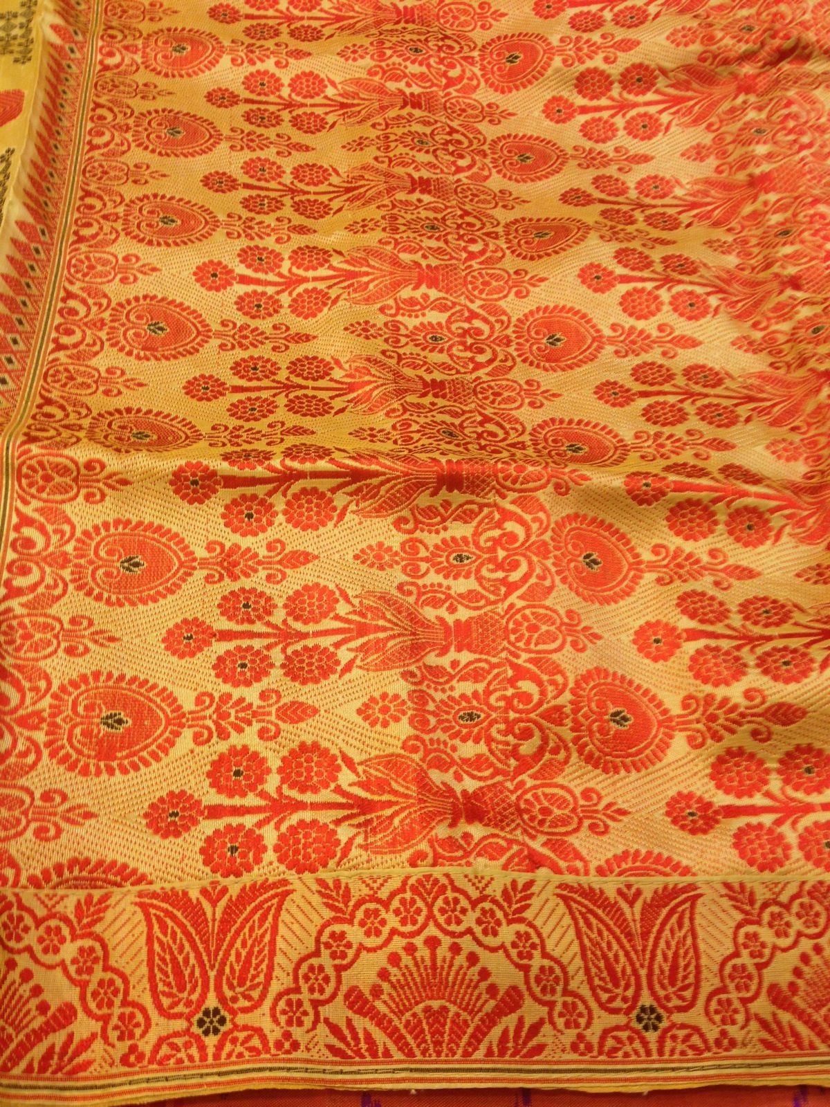 Sohum Sutras: Buy Assam Muga silk Sari