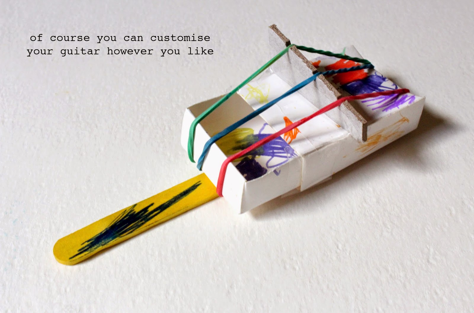 The Academy of Gentle Arts: matchbox guitar