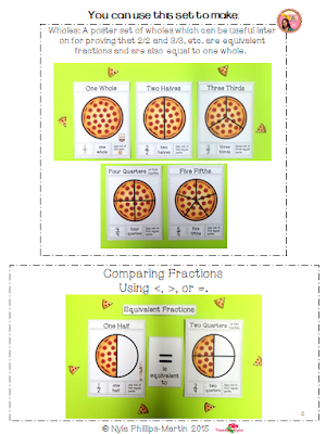 Nyla's Crafty Teaching: Fraction Posters