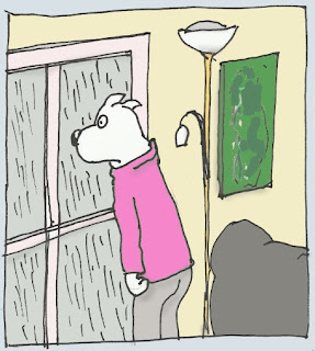 Fips Cartoons: Vom Regen in die Traufe (oder: von der Affenhitze in den ...