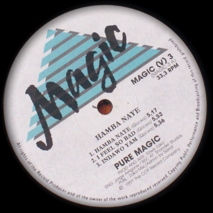 Afro-Synth: PURE MAGIC - Hamba Naye (1991)