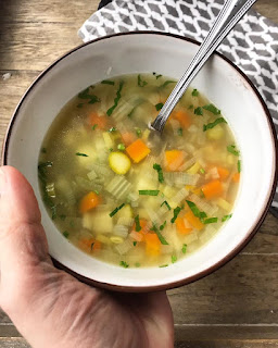 Groentesoep uit de soupmaker