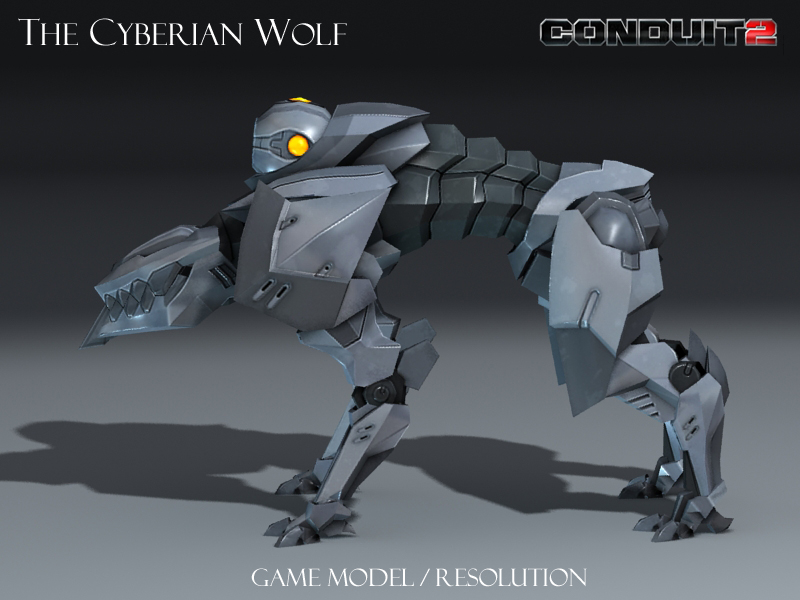 The Art of C.S.Thelen: The Cyberian Wolf