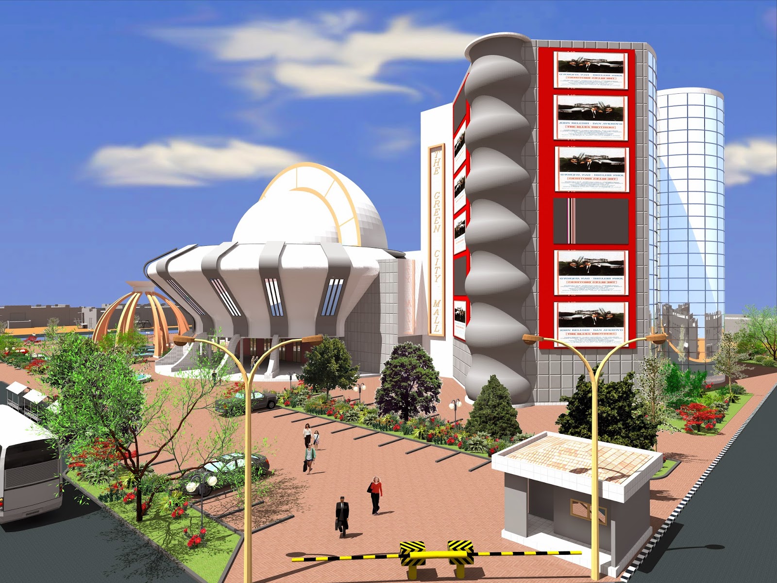 THE GREEN CITY MALL, The first shopping icon in Mbeya. - architecture ...