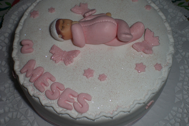 Sonhos em Açucar: Bolo Bebé dorminhoca