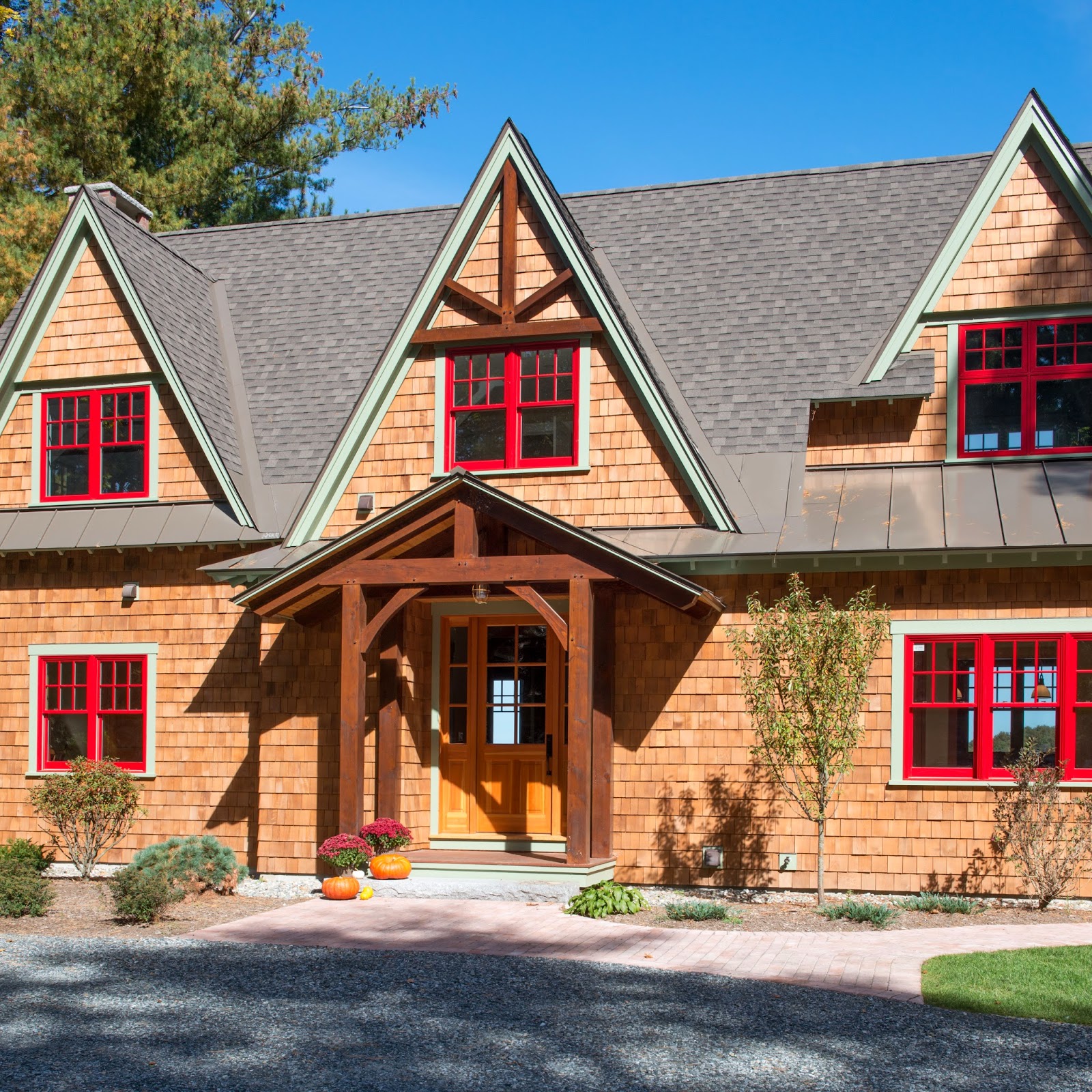 Post and Beam - Timber Frame Blog: Lake Winnisquam Timber Frame ...