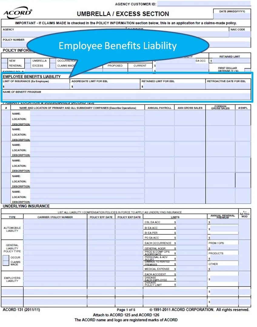Simply-Easier-ACORD-Forms: Instructions for ACORD 131 Umbrella / Excess ...