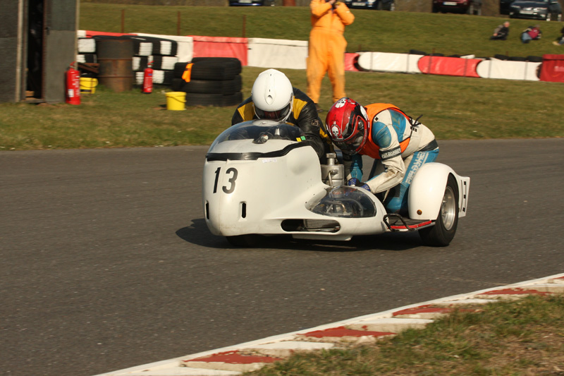 Sidecar racing: Third Race Meeting - Cadwell Park
