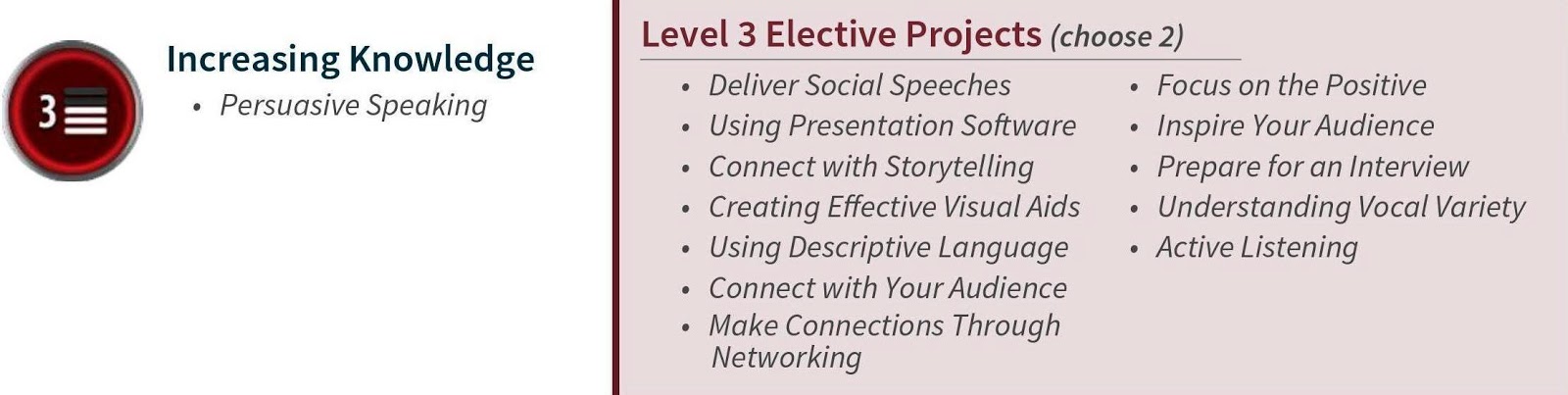 Toastmasters Speeches: Pathways - Presentation Mastery