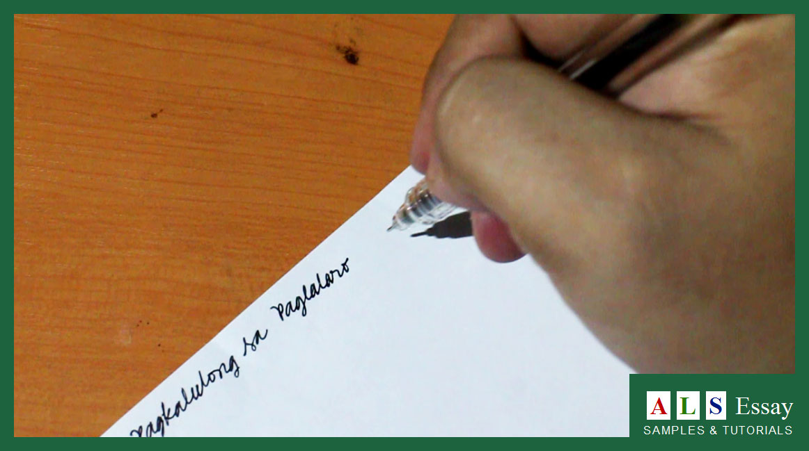 Essay Tip: How to perfectly center-align your title ~ DepEd ALS (Essay ...