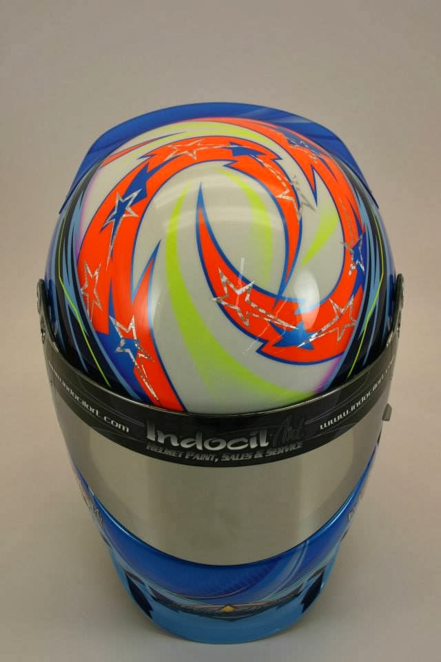 Racing Helmets Garage: Bell GTX.2 B.Shirley 2014 by Indocil Art