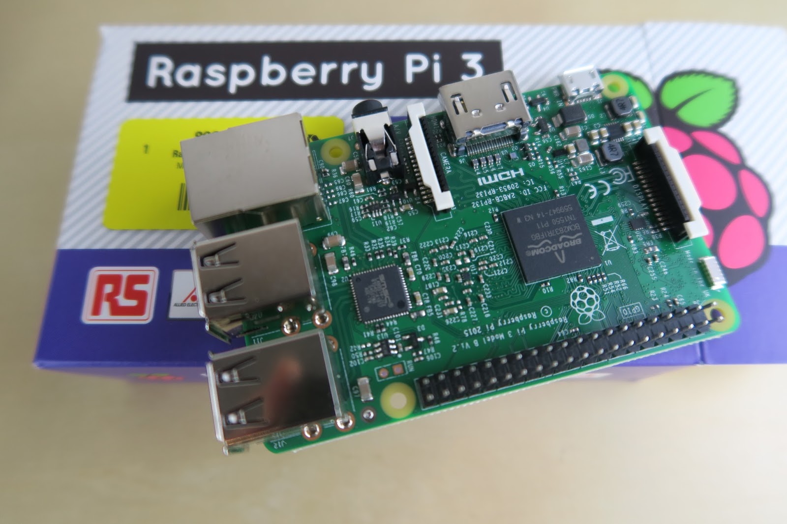 A Minha Casa Digital: O Raspberry Pi 3 chegou à AMCD
