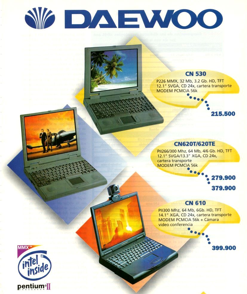 Informatica Viejuna: Daewoo... portátiles?