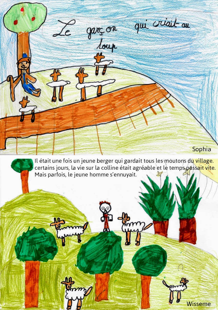 Pepper scissors, illustration et papiers découpés: "Le garçon qui ...