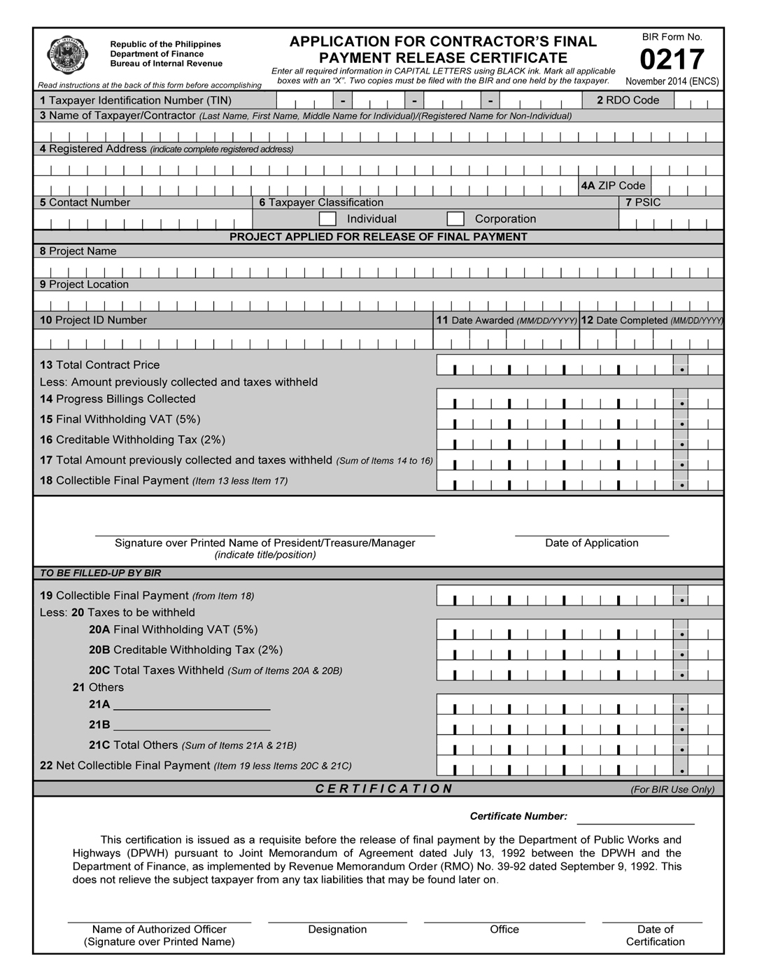 busapcom: BIR Form 0217 Download