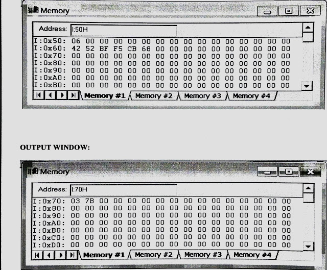 ASM Program Code for Array Addition - 8051 - Keil - AT89C51 - Assembly Language