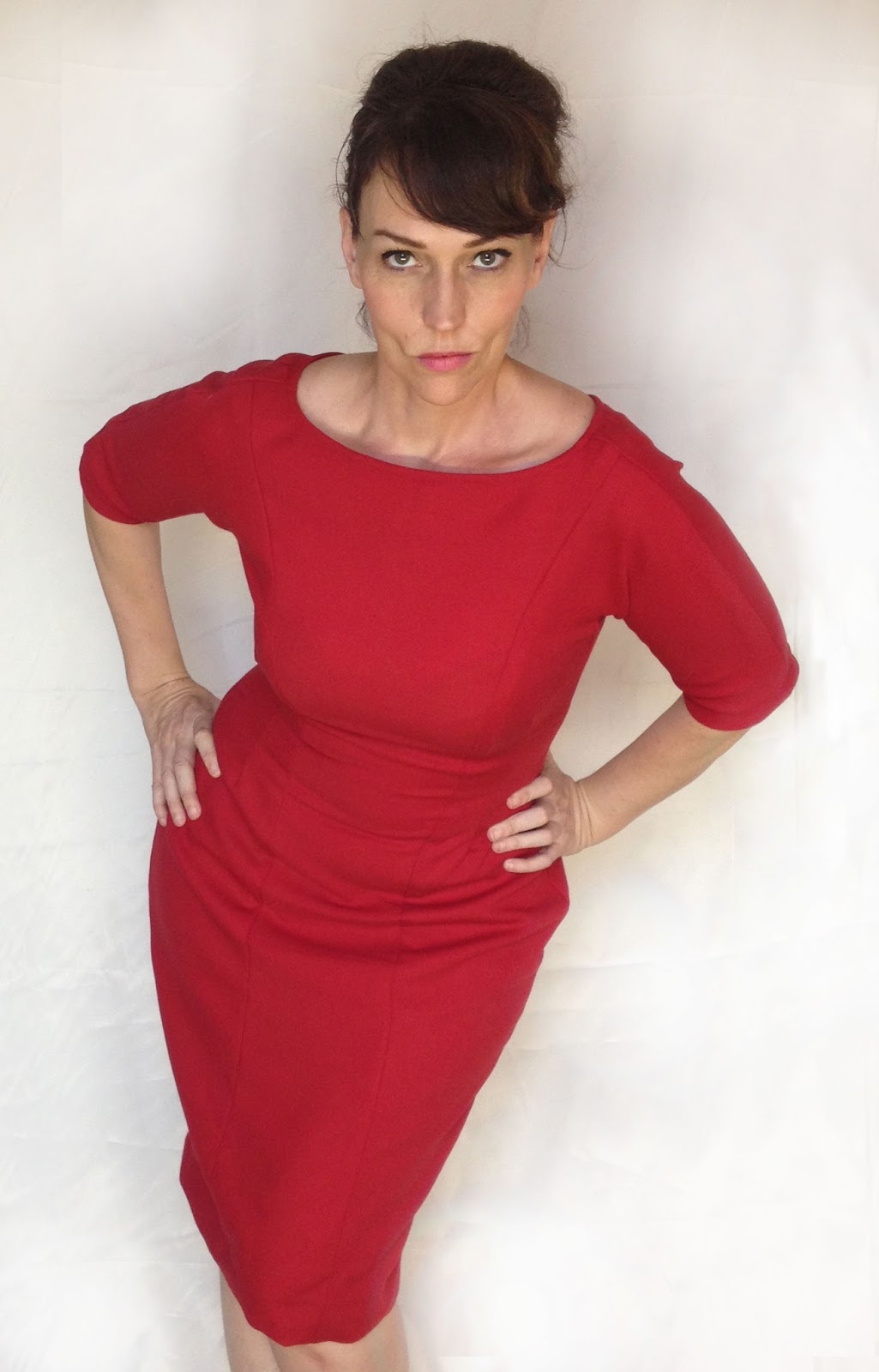 The Sewing Lab: My version of Gertie's Wiggle Dress - Step Two ...