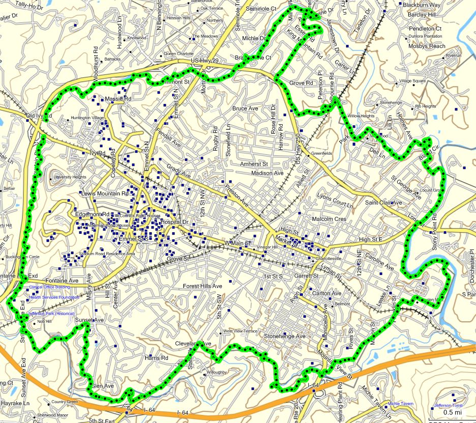 Wandering Virginia: Hiking Charlottesville's Rivanna Trail