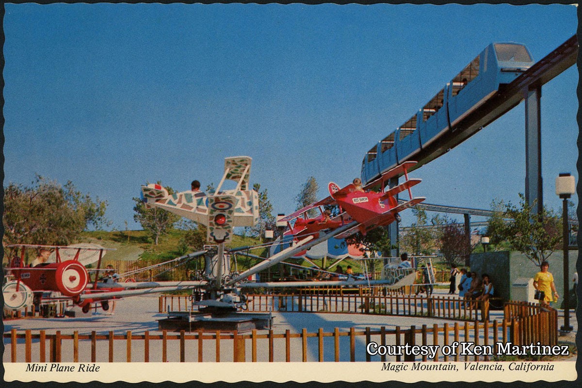 GORILLAS DON'T BLOG: More Vintage Postcards from Magic Mountain
