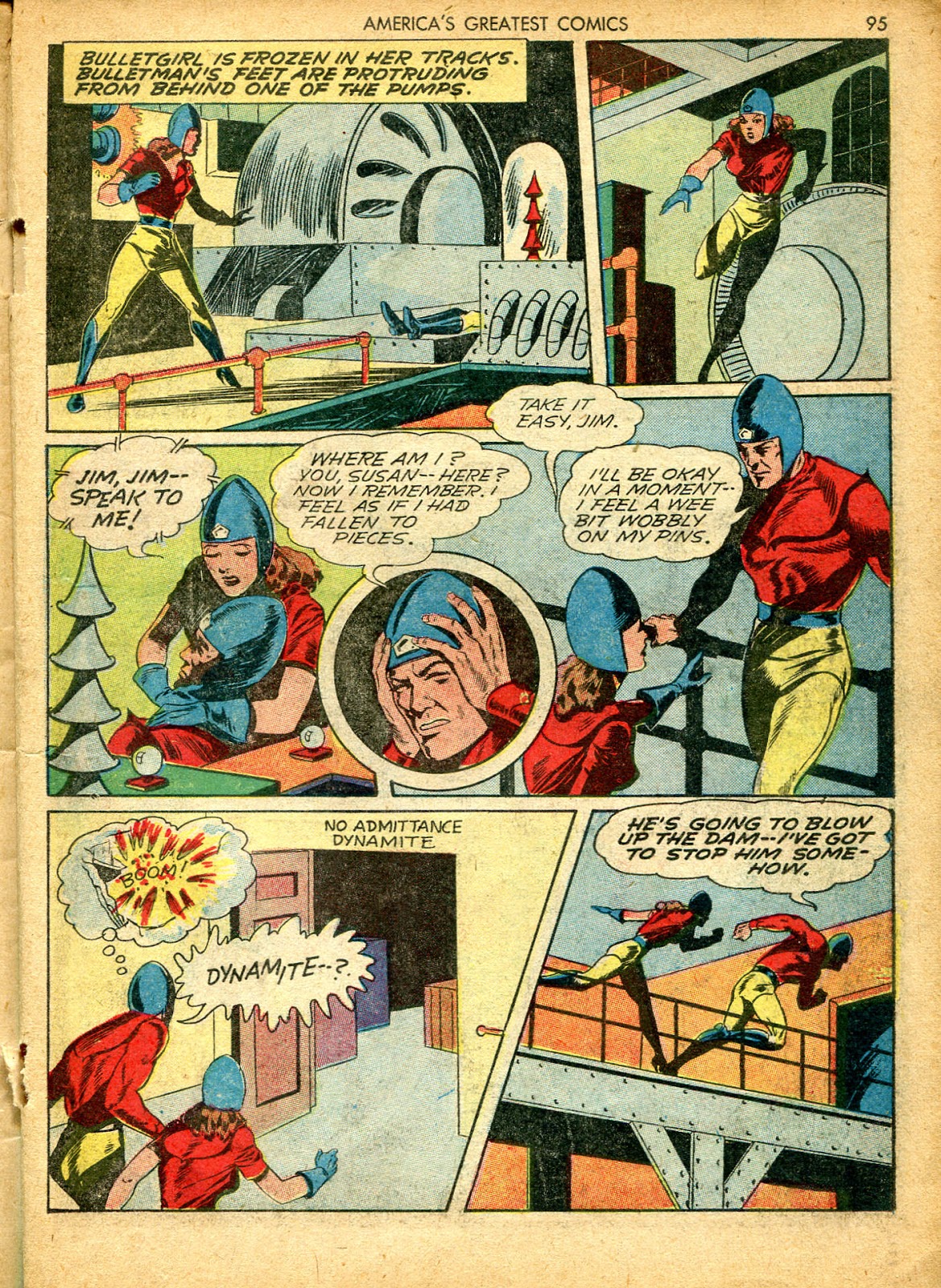 Four-Color Shadows: Bulletman-Don Rico (?)-1942
