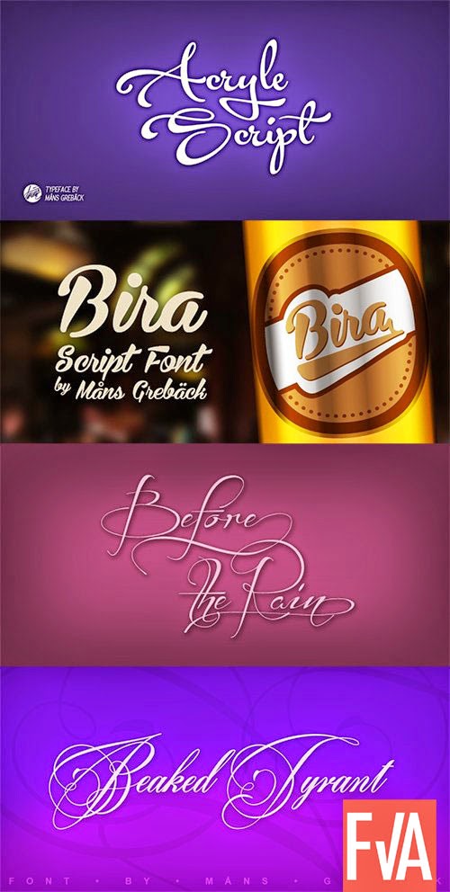 Aring Typeface AB Font Bundle FREE | rada