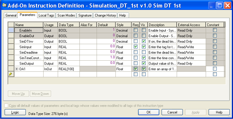 How To Program A PLC: Components of an Add-On Instruction