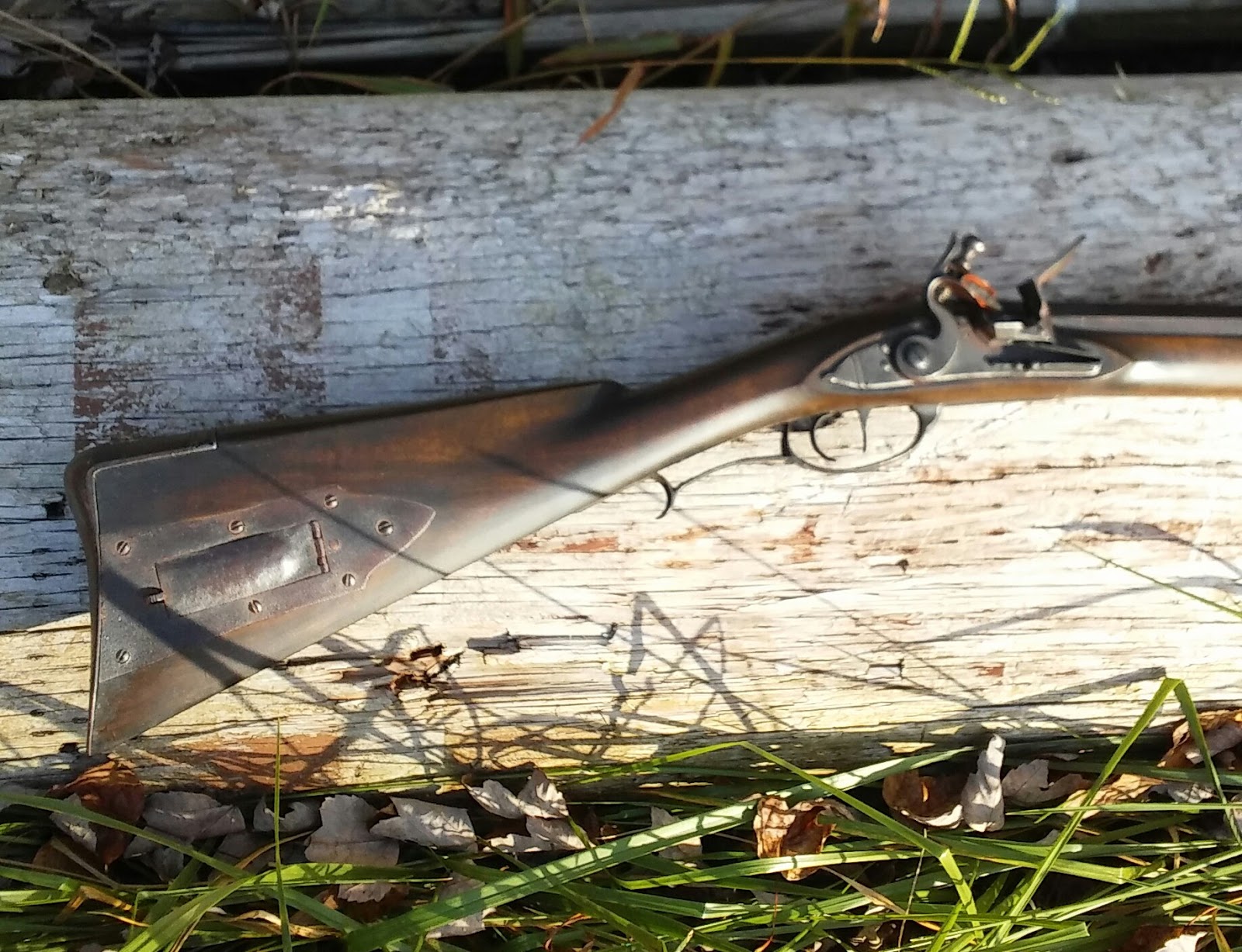 Joe Schell flintlocks: iron mounted 62 caliber rifle