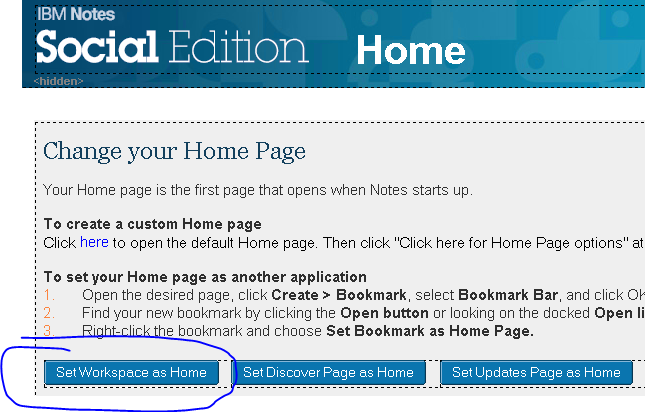 Do magic with IBM Notes: How to set Workspace as default homepage in ...