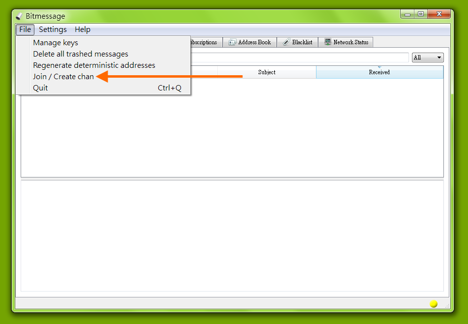 [How To] BitMessage：點對點傳輸的加密通訊軟體