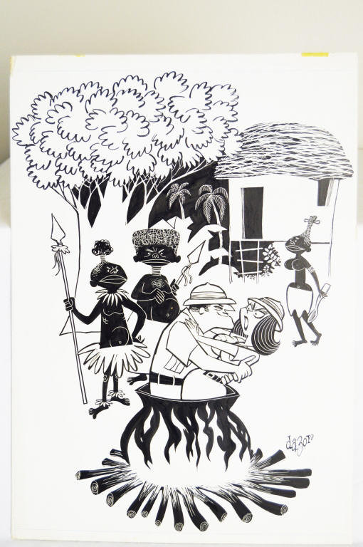 Mike Lynch Cartoons: Fling Magazine Illustrations by Dazor