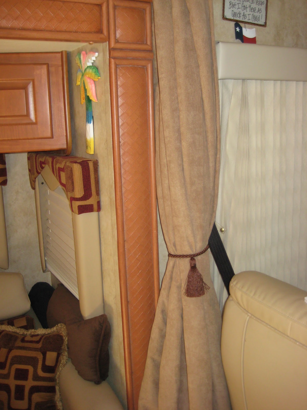 Hula Hut RV Mods and Changes: Thermal Curtains