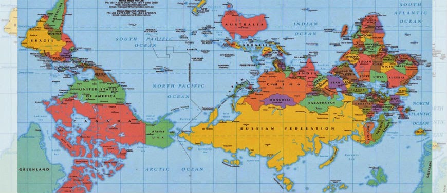 Dünya xəritələrinə müxtəlif baxış | cografiya.biz