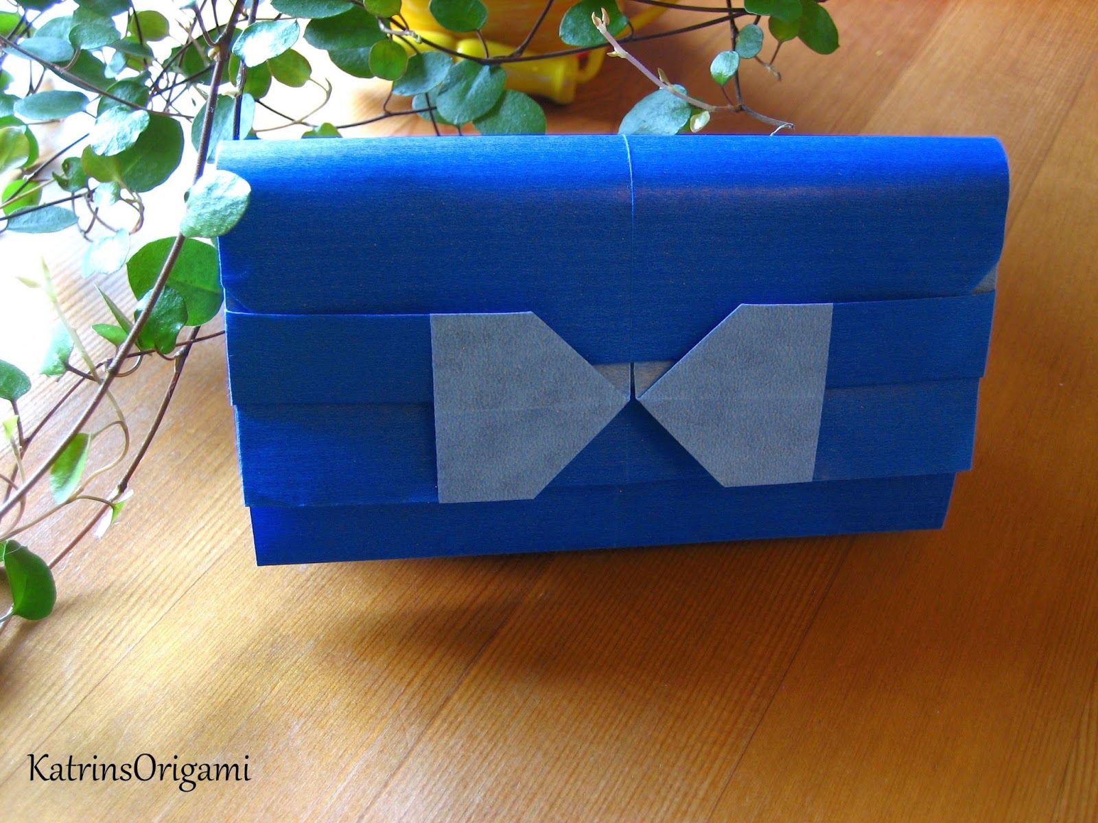 Origami Die Kunst Des Papierfaltens Origami Portemonnaie