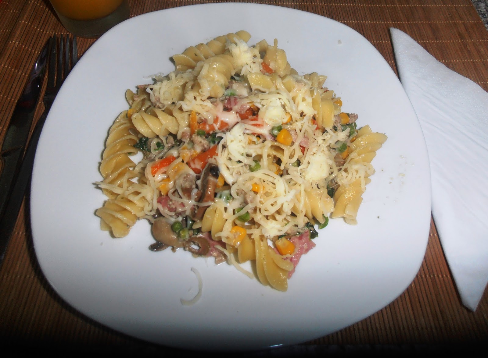 A arte dos tachos: Massa Primavera