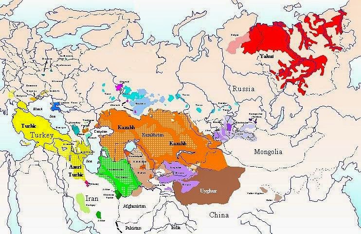 Lenguas altaicas.: Lenguas túrquicas.