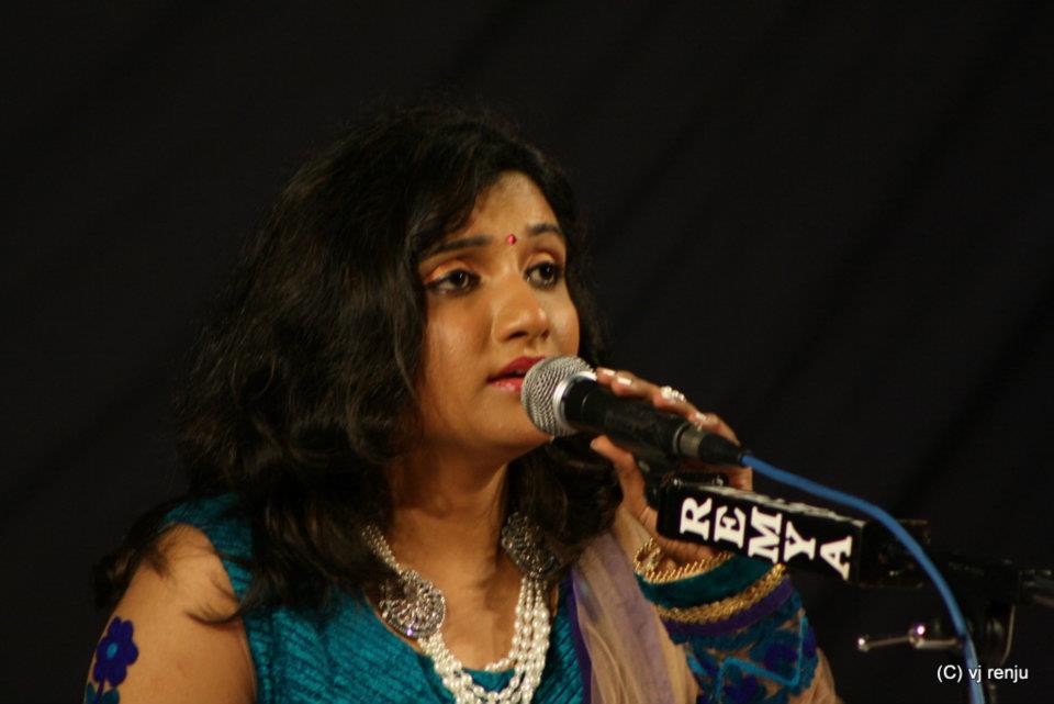 playback singer Manjari cute stills