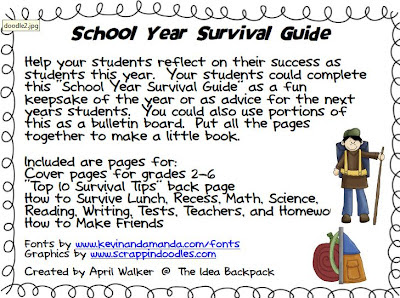 The Idea Backpack: A School Year Survival Guide
