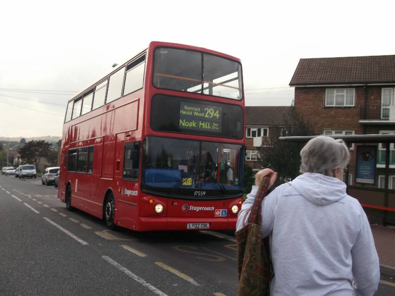 London buses one bus at a time: the return: The Number 294 Route