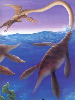 criaturas pré-historicas: plesiossauro