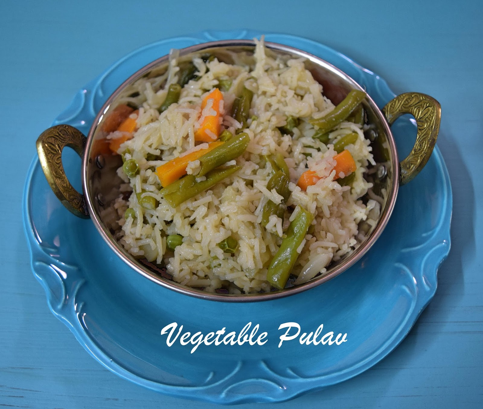 Veggiesome: Vegetable Pulav